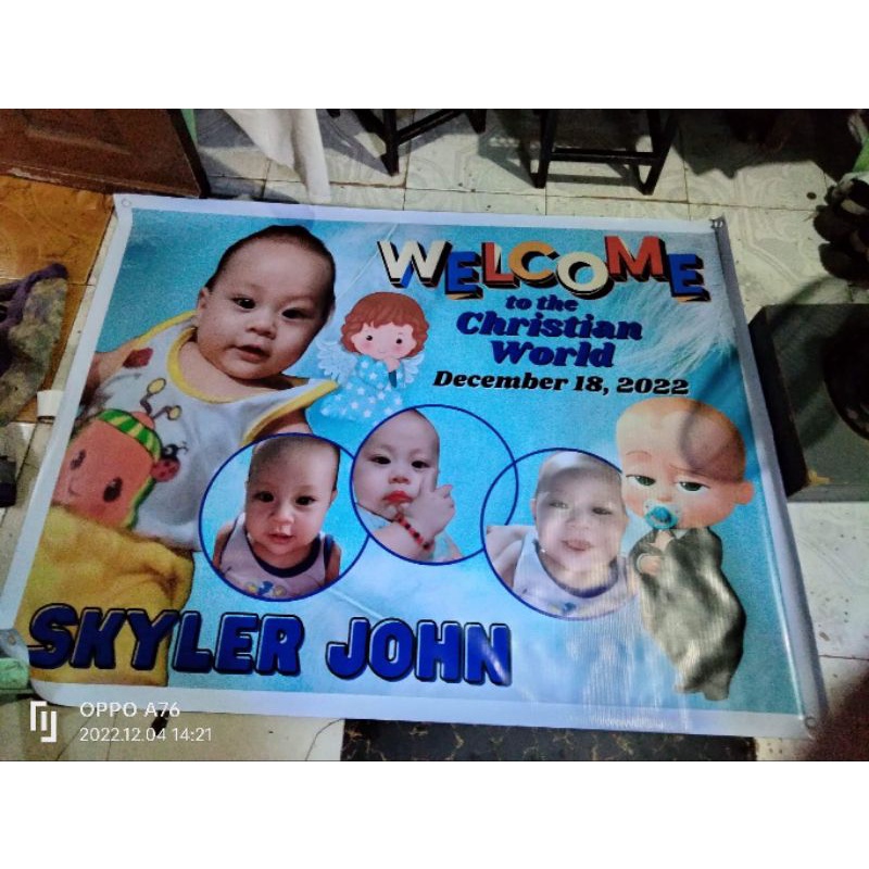 2x3 / 2x4 / 3x3 / 3x4 TARPAULIN FREE LAYOUT ANY THEME | Shopee Philippines