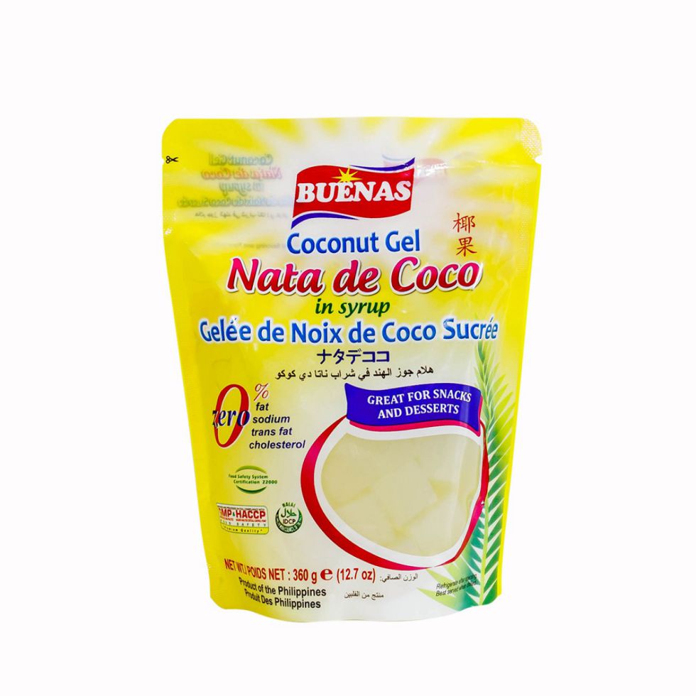 Buenas Coconut Gel Nata De Coco 360g | Shopee Philippines