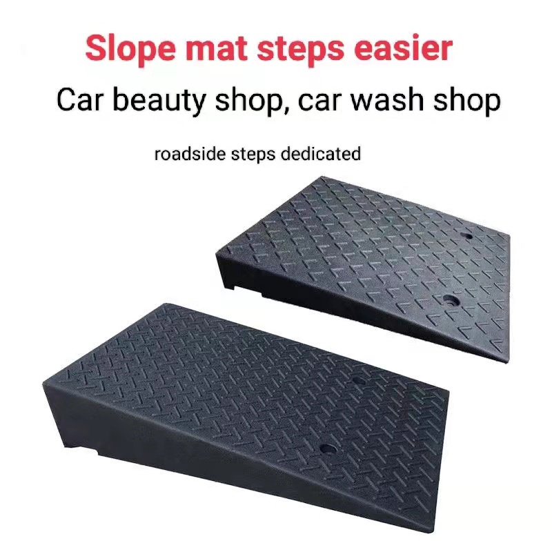 Car Rubber Step Mat Ramp Mat Car Truck Ramp Mat Professional Grade ...