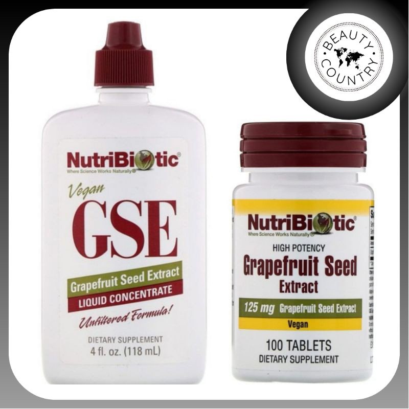 Beauty Country | NutriBiotic, Grapefruit Seed Extract, 125 mg / Vegan ...