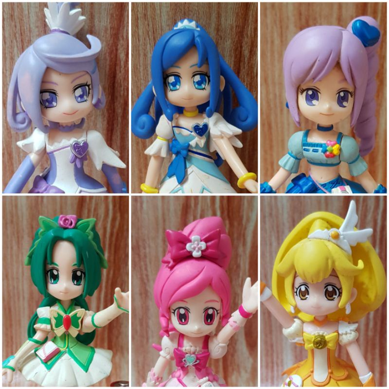 Assorted Japan Pretty Cure Precure 5 Inches Figures Preloved | Shopee ...