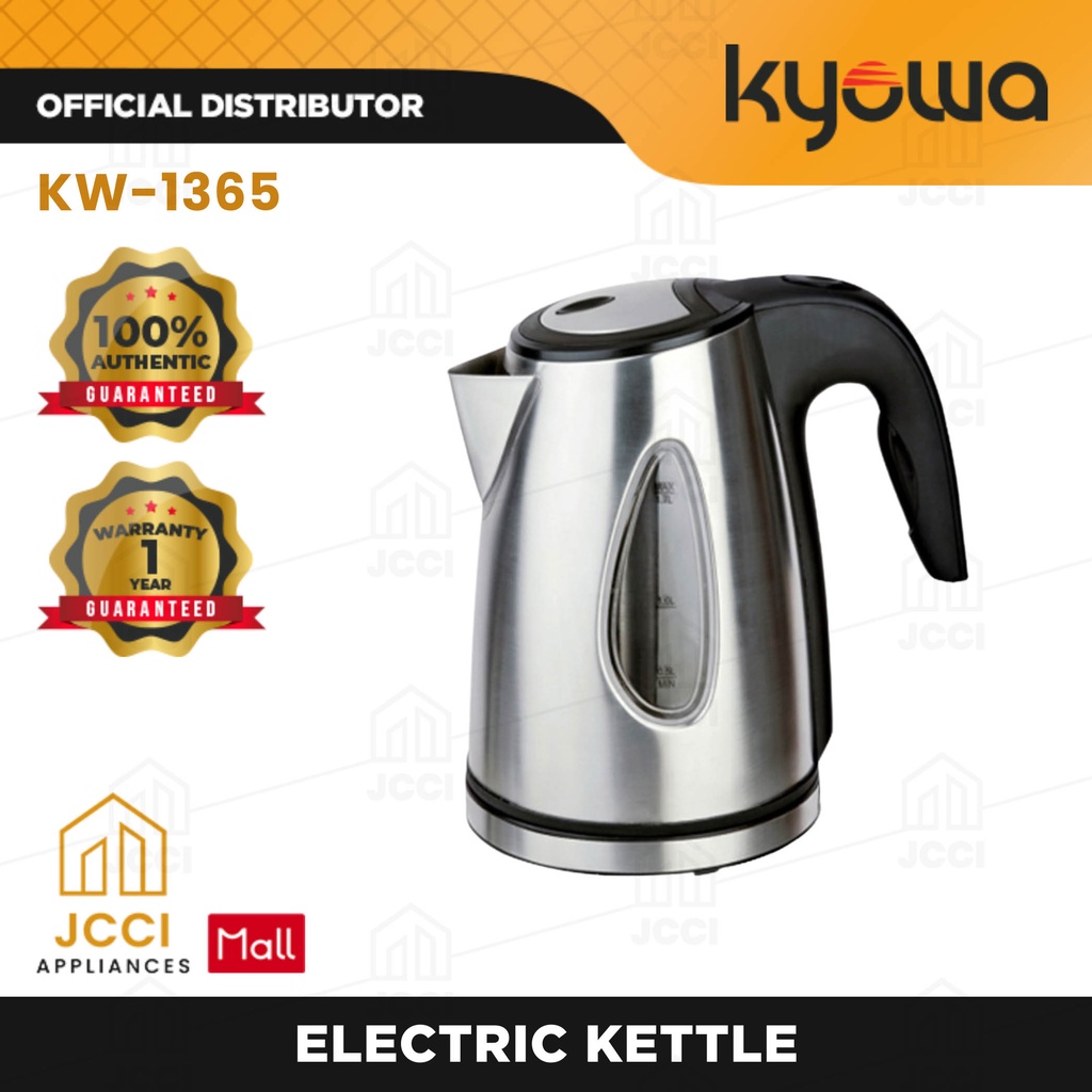 Kyowa Electric Stainless Steel Kettle 1.0 lts. Original with 1 Year ...
