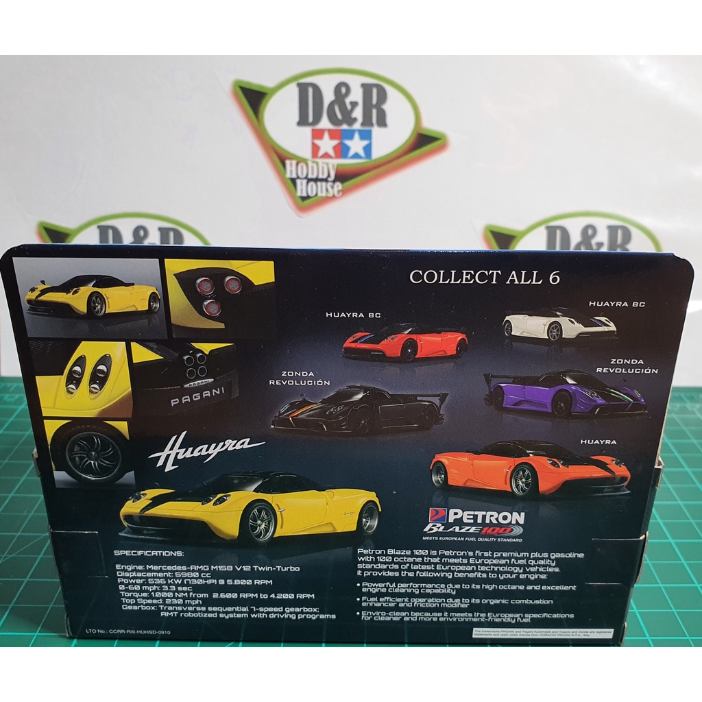 Petron Diecast Model Pagani Collections 1:32 | Shopee Philippines