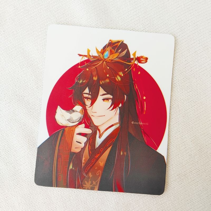 Zhongli Hanfu Genshin Impact Art Print | Shopee Philippines