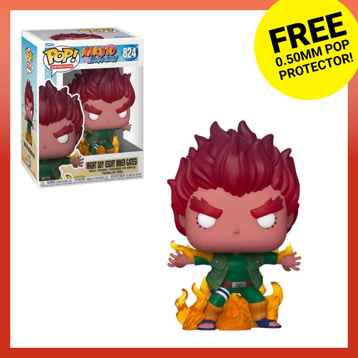 Animation Naruto Shippuden Might Guy (Eight Inner Gates) #824 Funko Pop ...