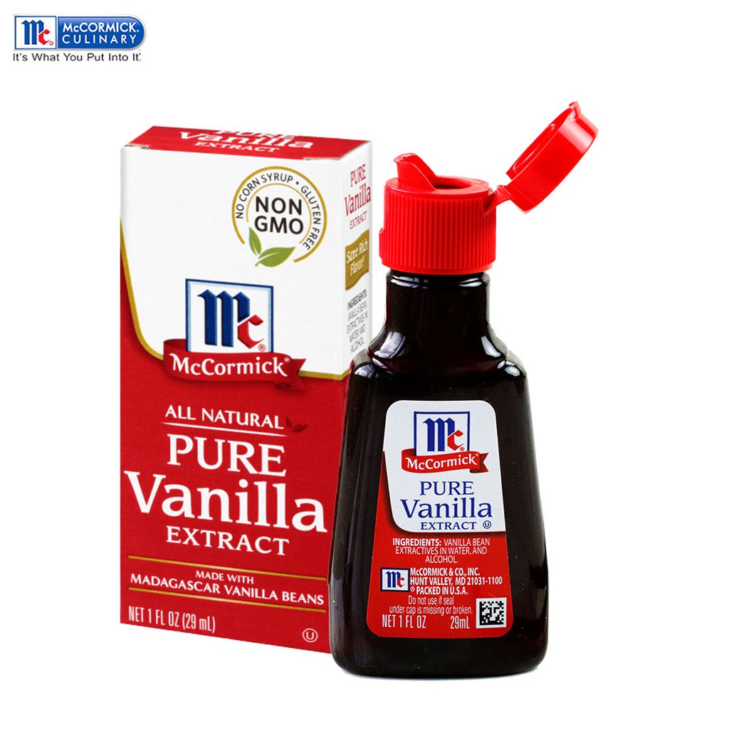 McCormick All-Natural Pure Vanilla Extract 29ml | Shopee Philippines