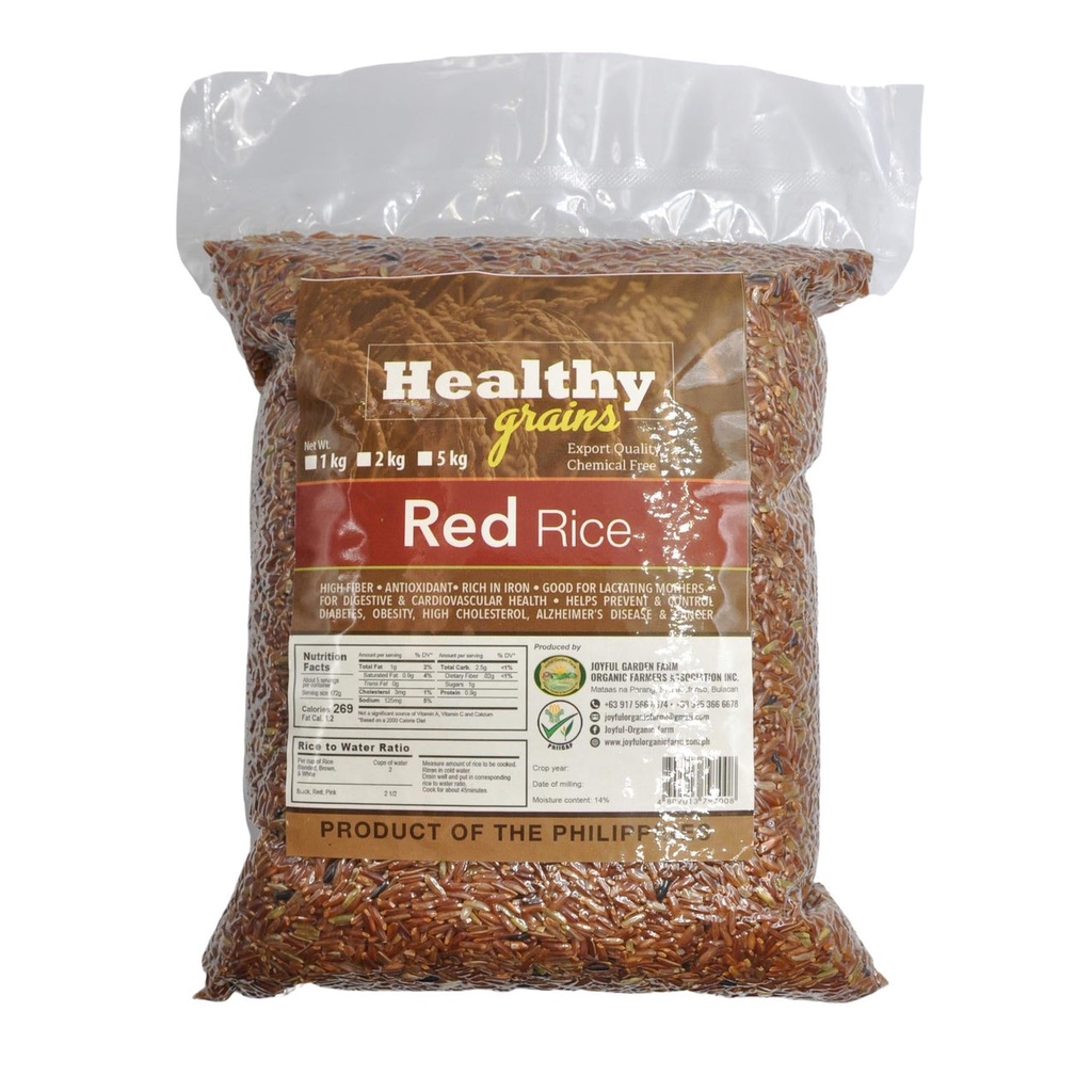 Healthy Grains Organic Red Rice | Shopee Philippines