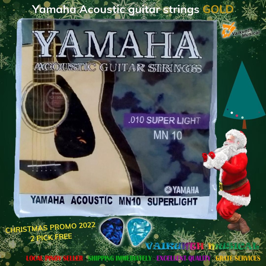 Yamaha Acoustic guitar strings ( 1 SET ) | Shopee Philippines