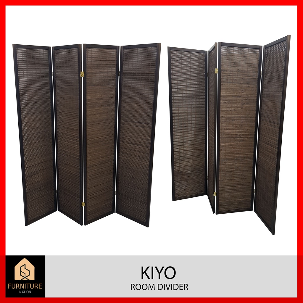 Divider Partition Room KIYO Furniture Nation 4 Panel Room Divider ...