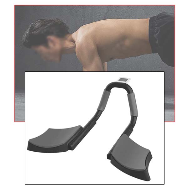 Nonslip Planking Arm Muscle Trainer Exercise Board with Timer Rubber ...