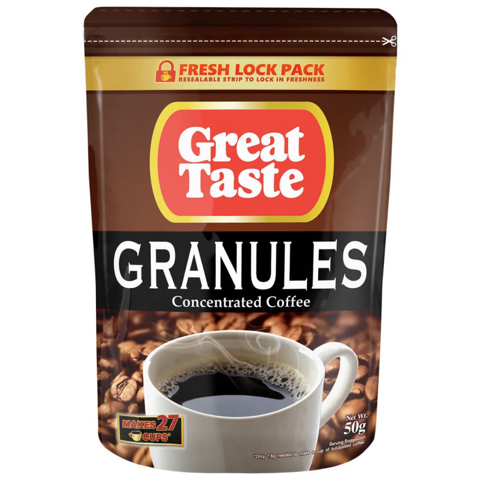 Great Taste Granules Concentrated Coffee 50g | Shopee Philippines