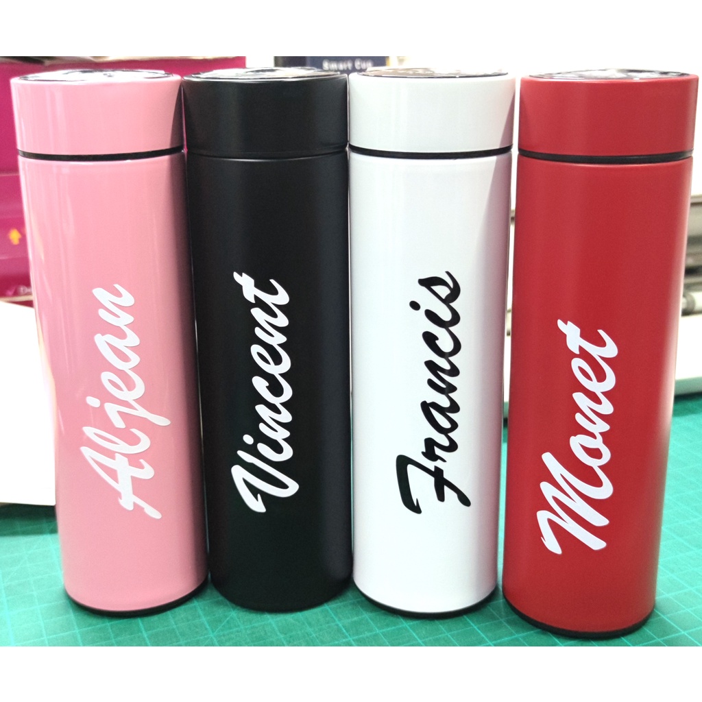 Quality Tumbler with Temperature - Free Customize Name | Shopee Philippines