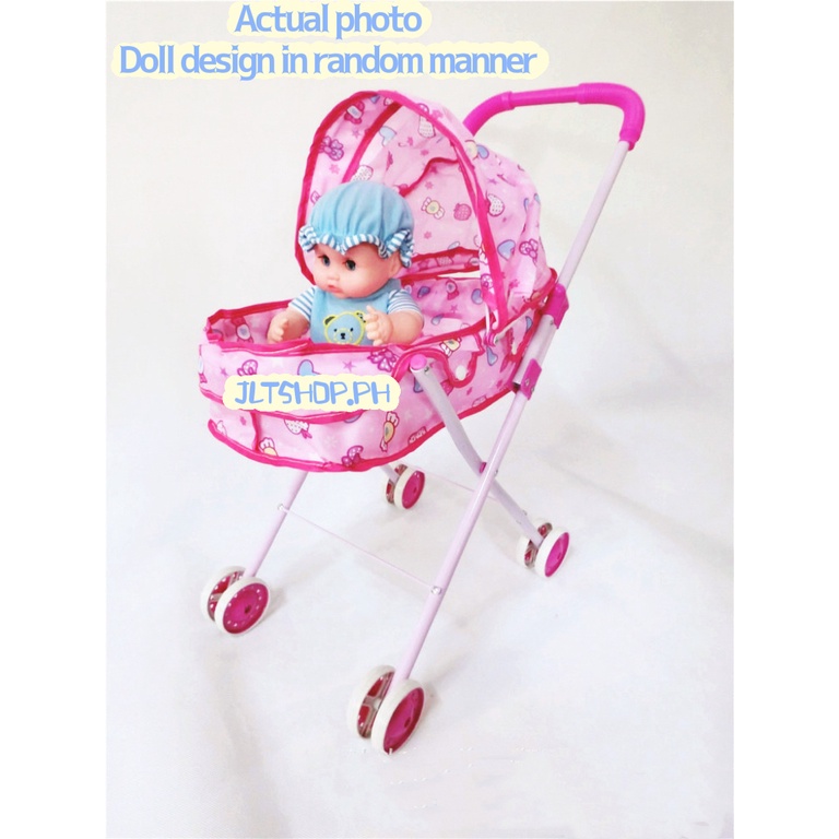 JLT BIG SIZE STROLLER WITH BABY TOY WITH SOUNDS(RANDOM ONLY!!) | Shopee ...