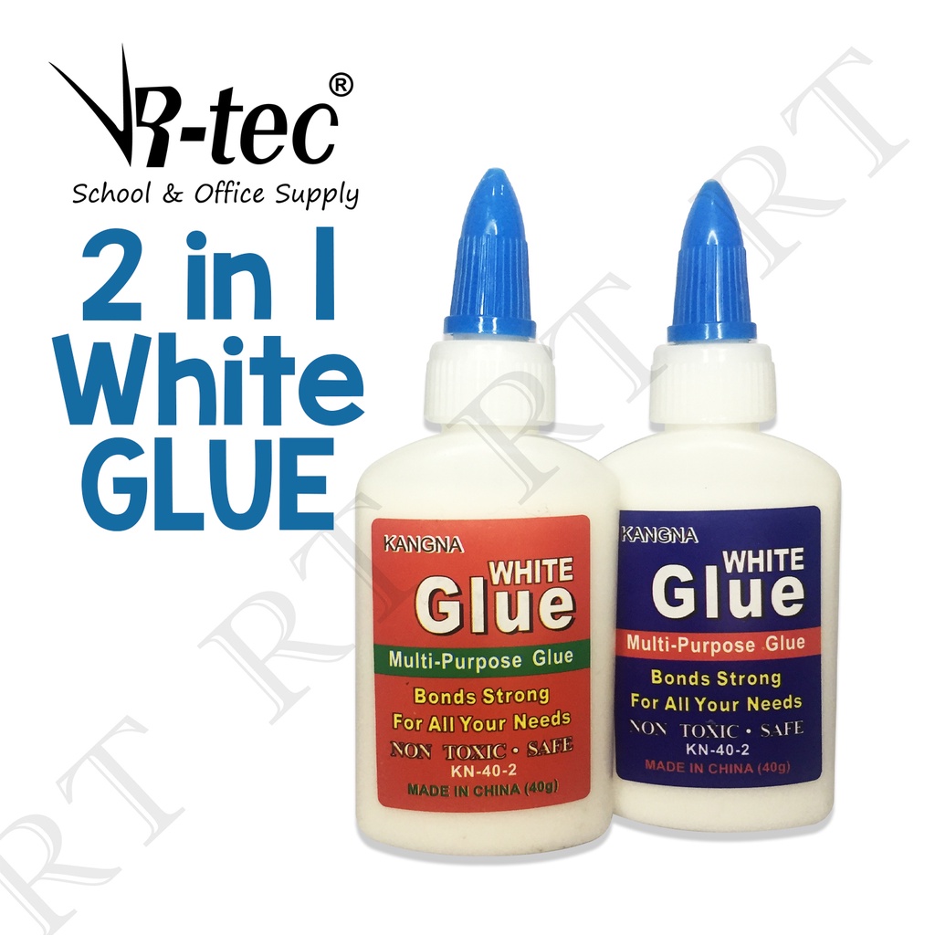 RTEC 2 in 1 white Glue Multi-purpose Student handmade white glue school ...