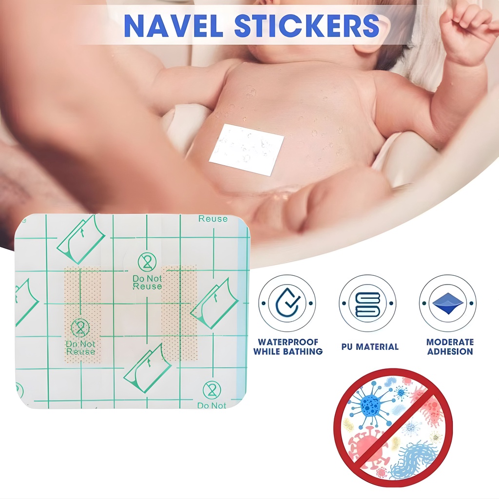 1PCS Baby Navel Sticker Waterproof Umbilical Cord Patch Toddler ...