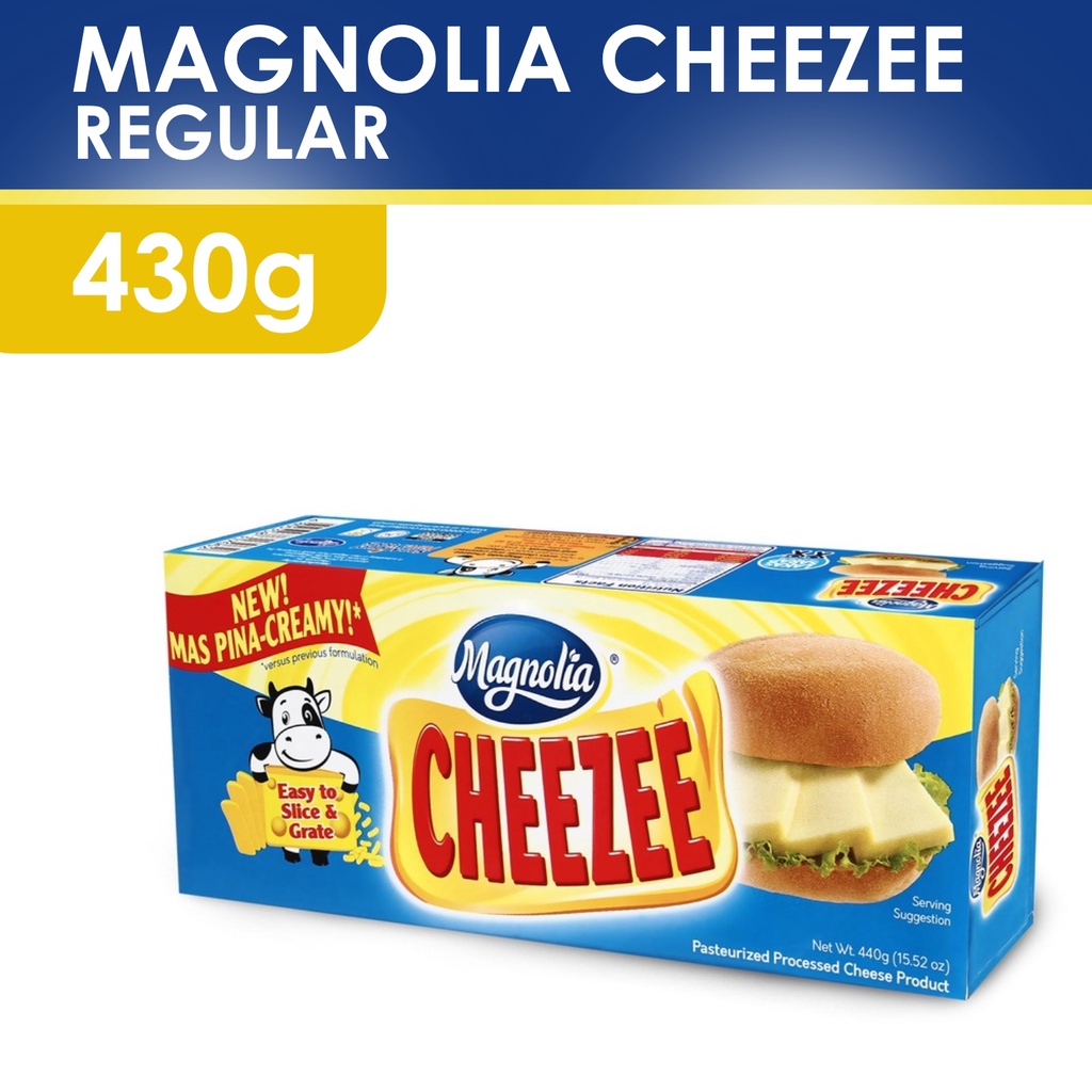 Magnolia Cheezee Regular (430g) | Shopee Philippines