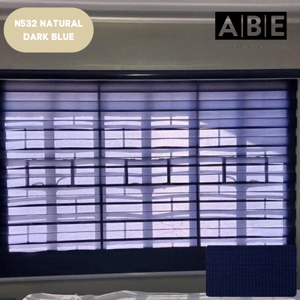 AUTHENTIC KOREAN WINDOW BLINDS DARK BLUE CUSTOMIZE SIZES | Shopee ...