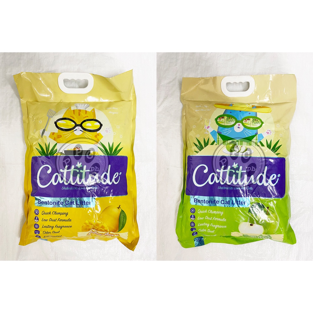 Cattitude Premium Cat Litter 10L | Shopee Philippines