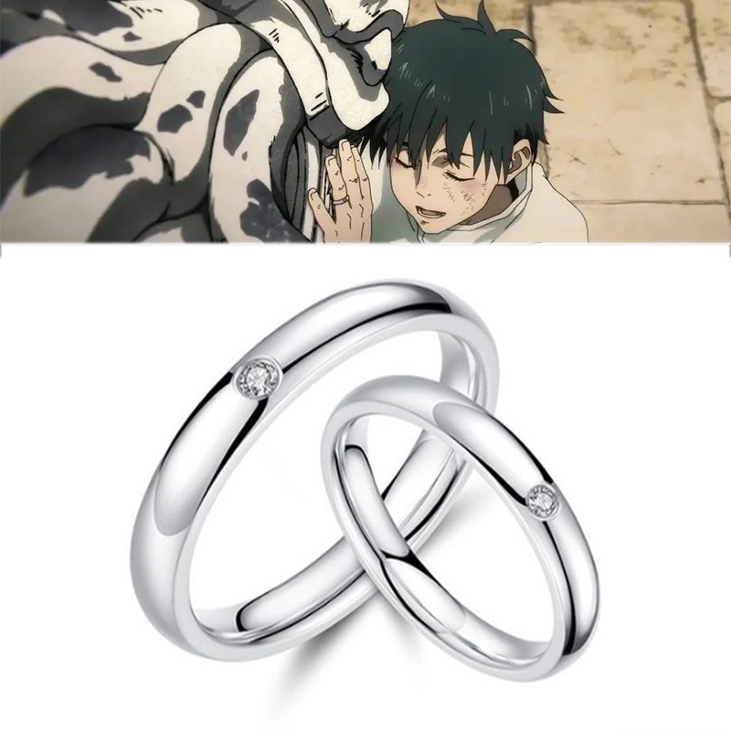 Anime Jujutsu Kaisen Ring Yuta Okkotsu Metal Couple Ring Gifts Fashion ...