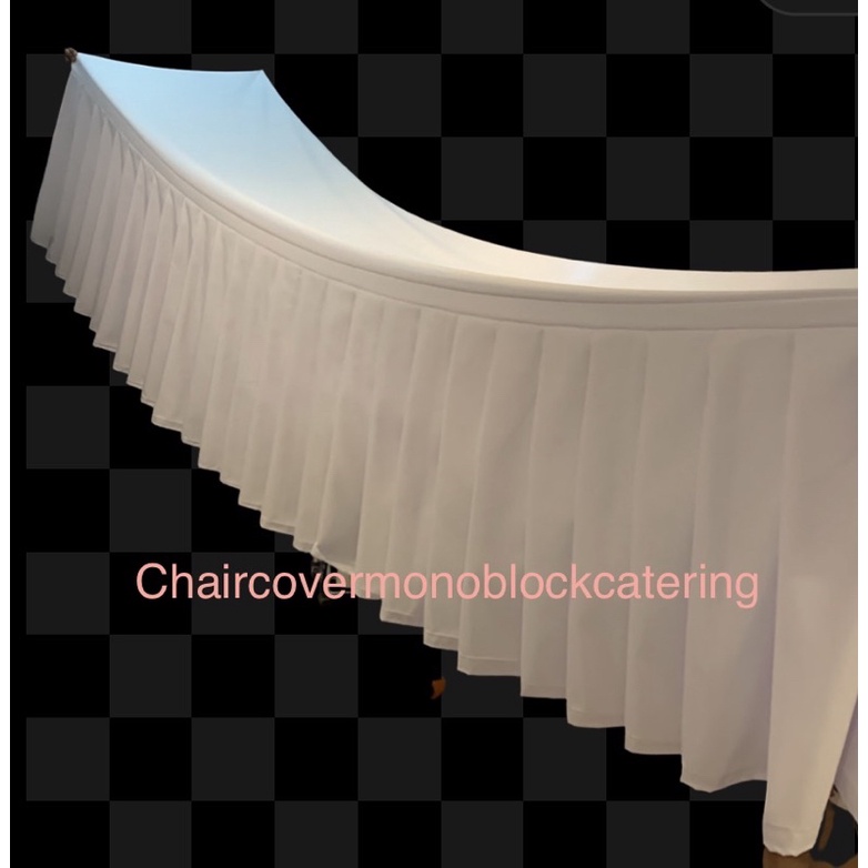 Table Cloth Full Pleated US Katrina Makapal] ‼️Pakibigay po ng lapad ng ...