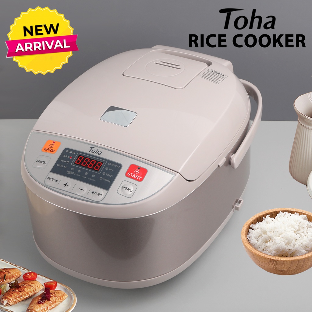 Rice Cooker 4L Toha Multifunctional Rice Cooker Home hotpot Kitchen ...