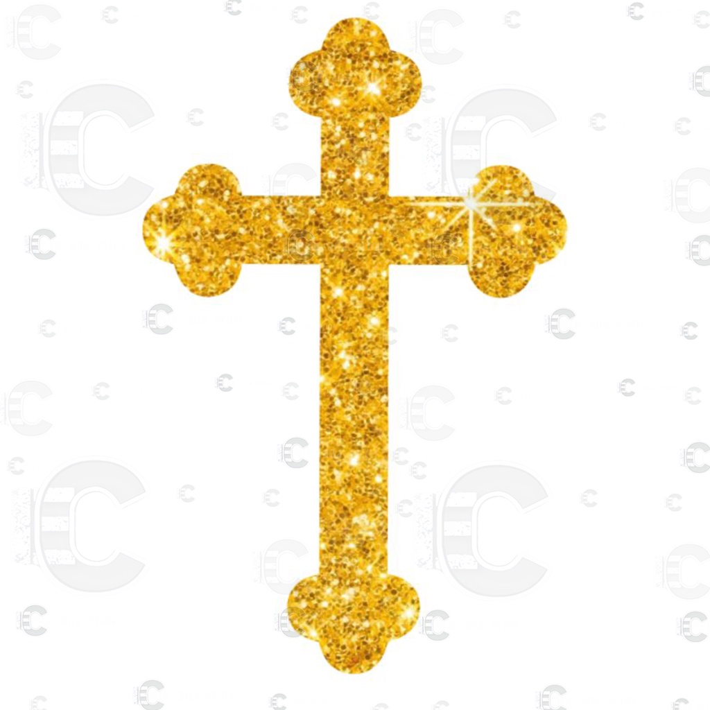 Glittered Cross Cut Outs for Baptism/Christening party Backdrop Party Decorations | Shopee ...