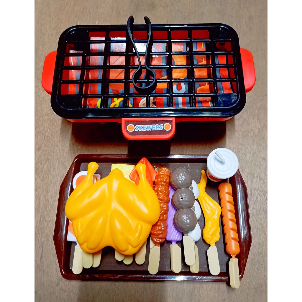baby food toy set kitchen toy set BBQ toy set | Shopee Philippines