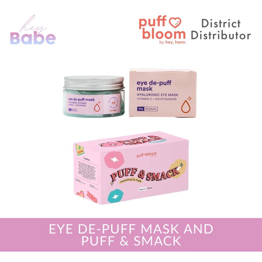 PUFF & BLOOM - Puff & Smack and Eye Depuff Mask | Shopee Philippines