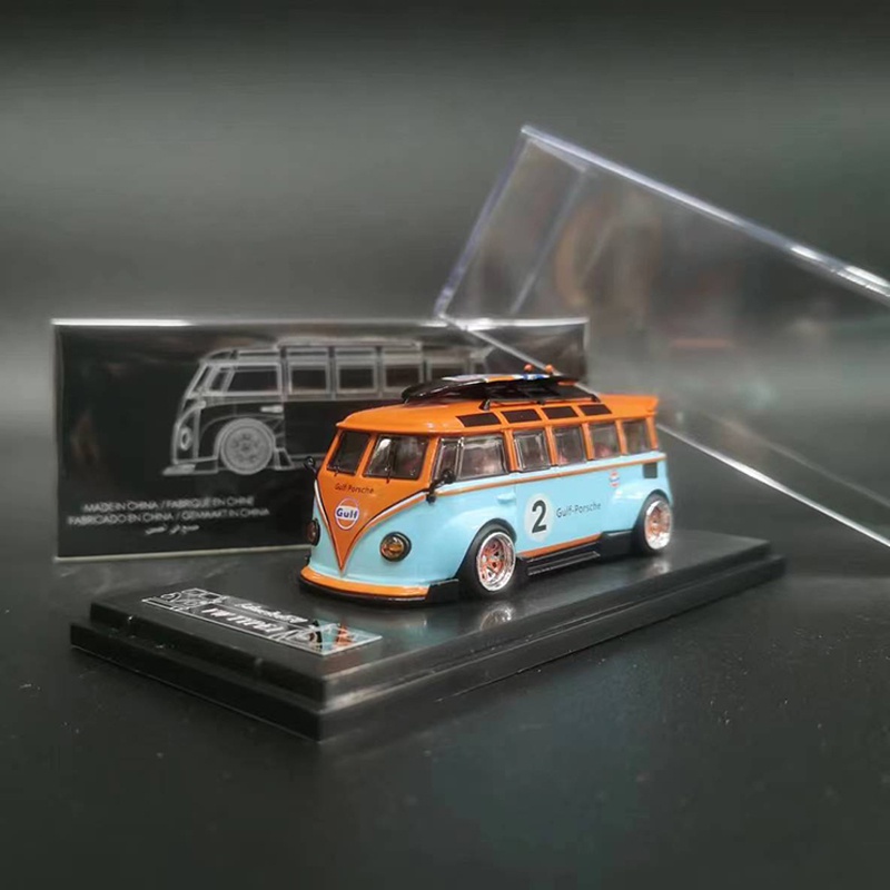 Liber 1:64 Model Car VW T1 Kombi Wide Body Alloy Die-Cat Vehicle Van ...