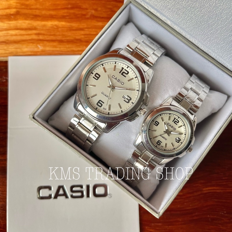 Casio Stainless with Date For Men's/Women's Free Casio Box & Extra ...