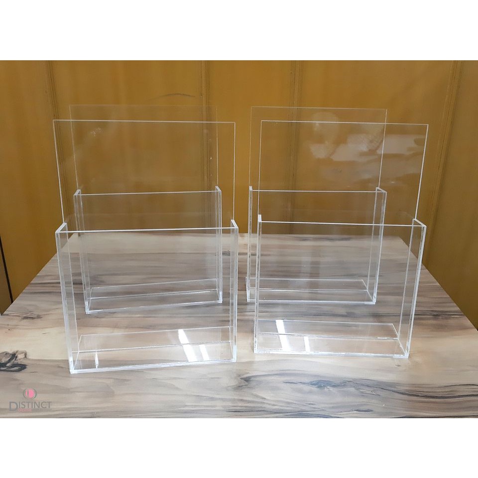 Acrylic Brochure Holder A5 Size | Shopee Philippines