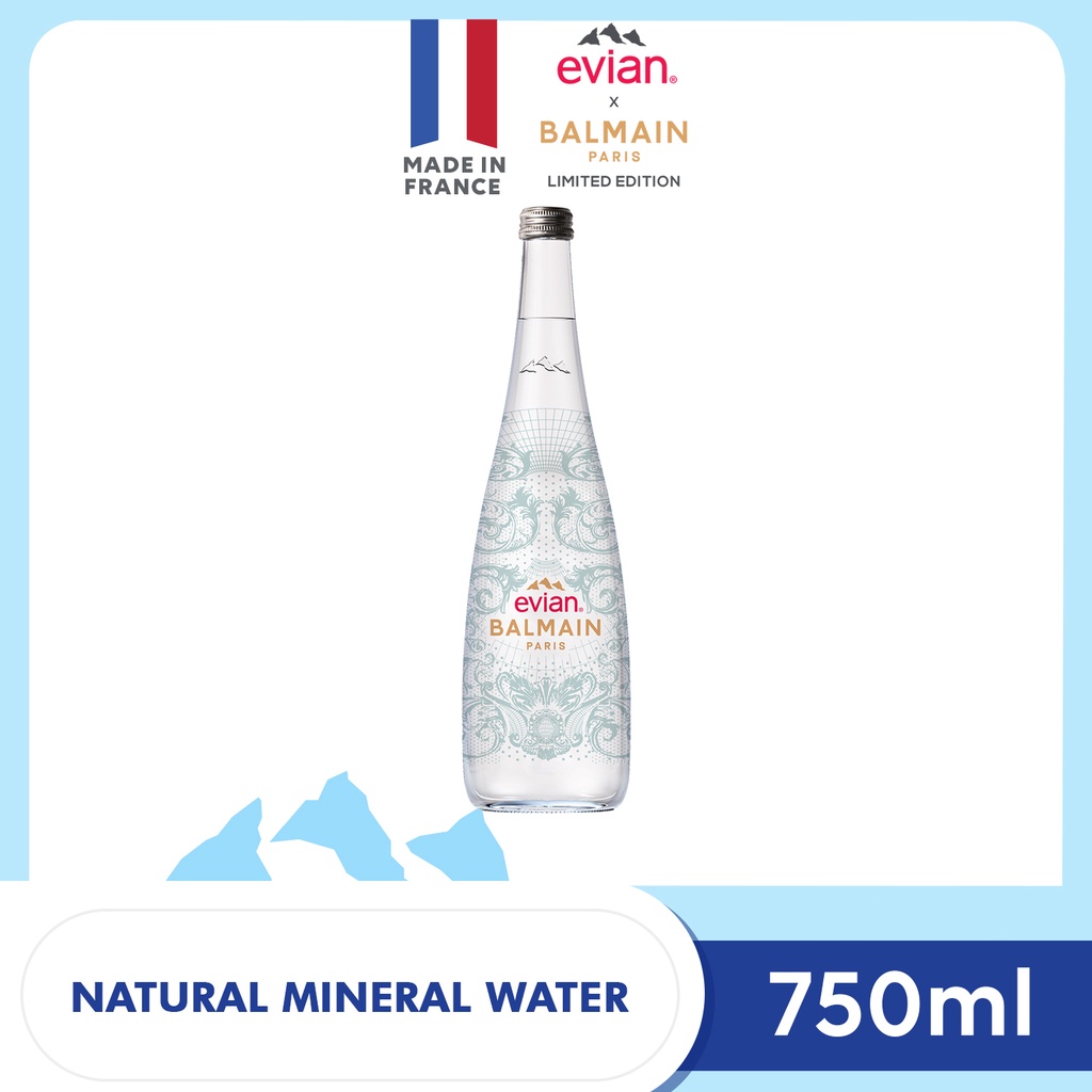 EVIAN LE 2022 Balmain 750ml | Shopee Philippines