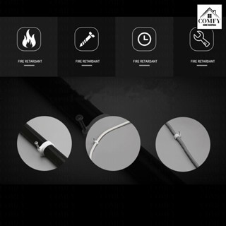 (100PCS/PACK) Cable Nail Clamp PVC Clips Ethernet LAN TV Electric Wires Organizer Round Flat ...