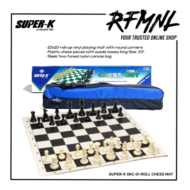 Super-K SKC-01 Roll Chess Set | Shopee Philippines