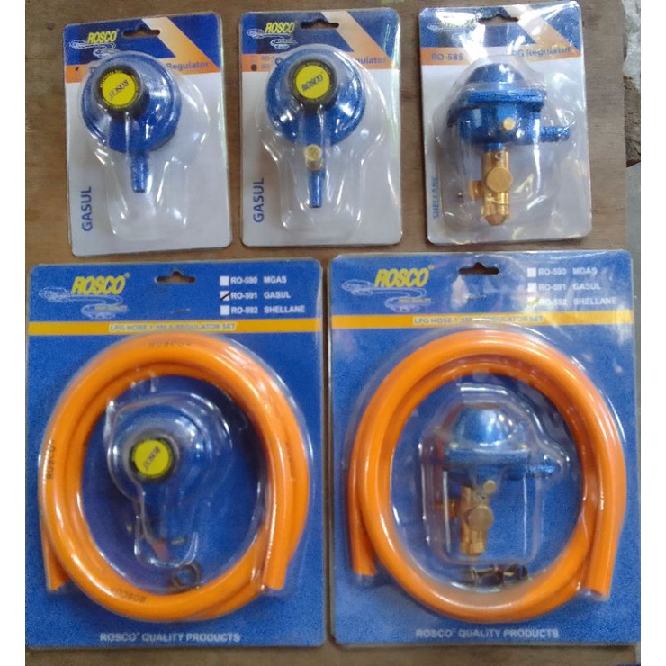 ROSCO GASUL/SHELLANE LPG REGULATOR SNAP ON, LOCK, WITH ANTI-EXPLODE ...