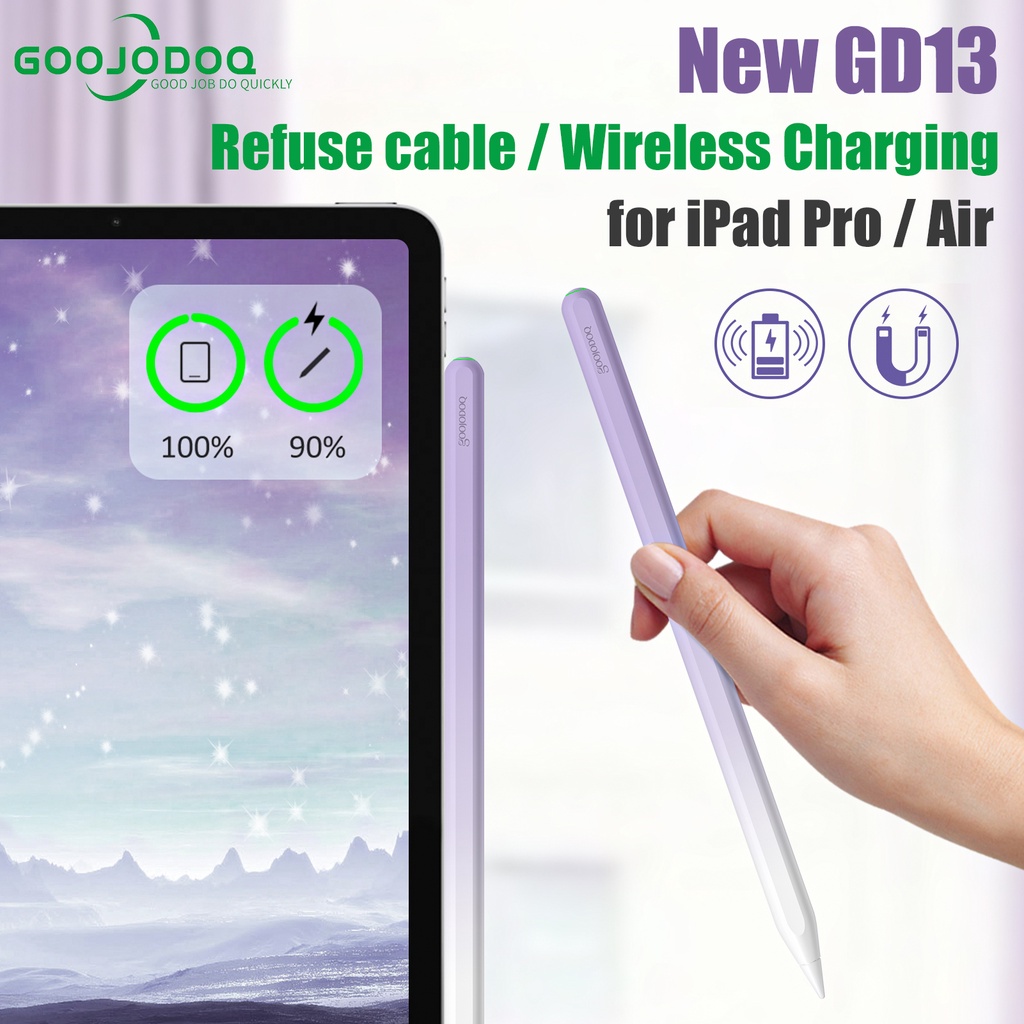 GOOJODOQ GD13 Stylus Pen for iPad Pencil Air 4 5 Pro 11 12.9 2018 2020 ...