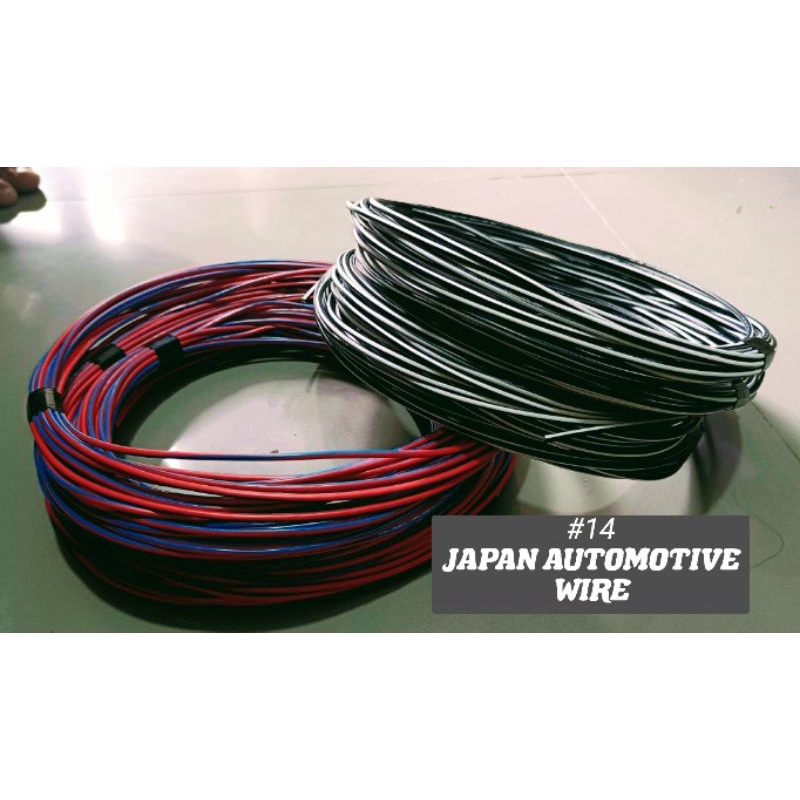 Automotive Japan wire #14(sold per meter) | Shopee Philippines
