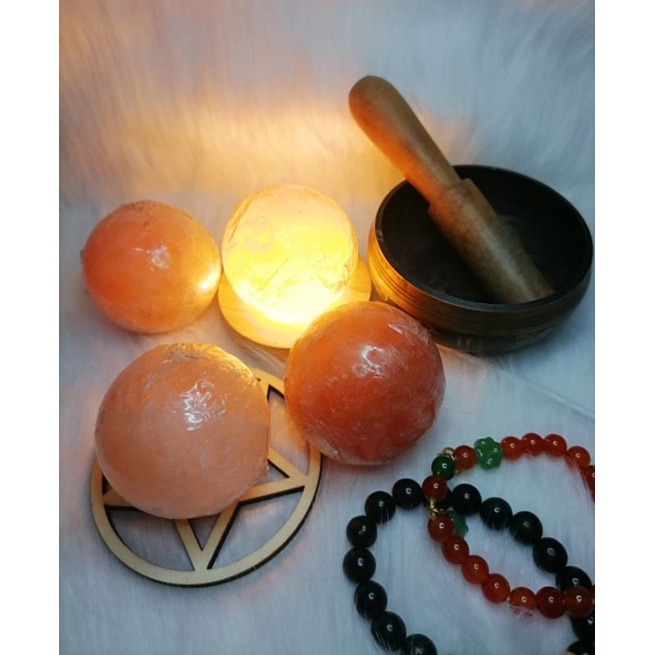 HIMALAYAN SALT SPHERE FOR LAMPS COLLECTION | Shopee Philippines