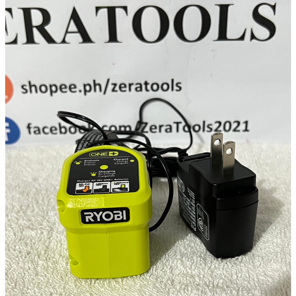 Ryobi 18v Volt P119 mini charger, dual chemistry (110v) | Shopee ...