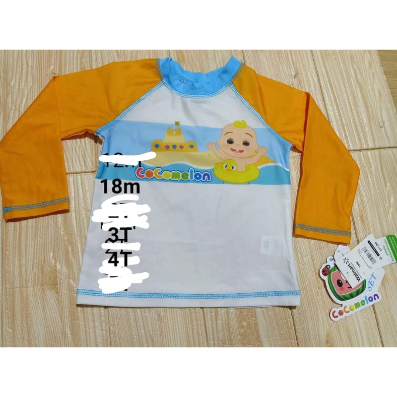 cocomelon rash guard | Shopee Philippines