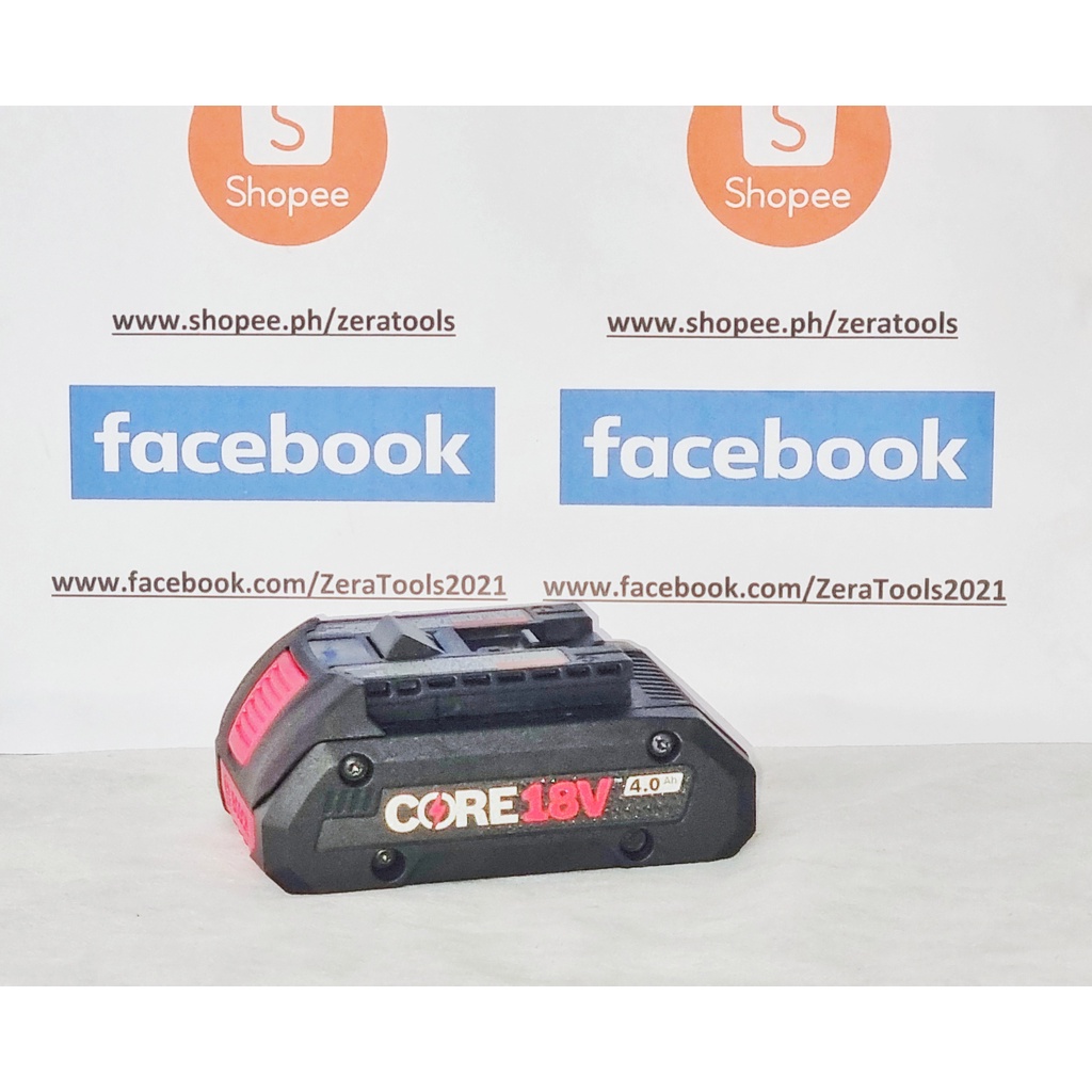 BOSCH LITHIUM-ION BATTERY - CORE - 4 AH - 18v | Shopee Philippines