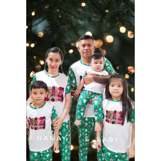 FAMILY CHRISTMAS PAJAMA TERNO | Shopee Philippines