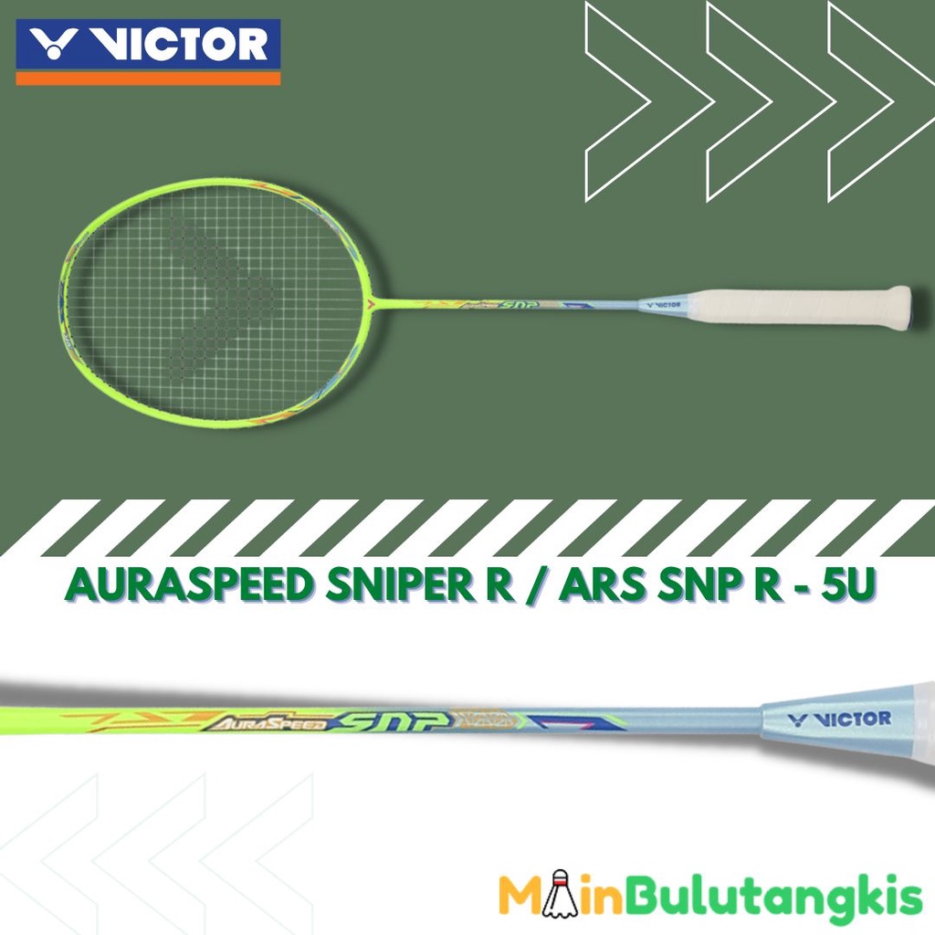 Badminton Racket Victor Auraspeed Sniper R/ARS SNP R NEW COLOR Original ...