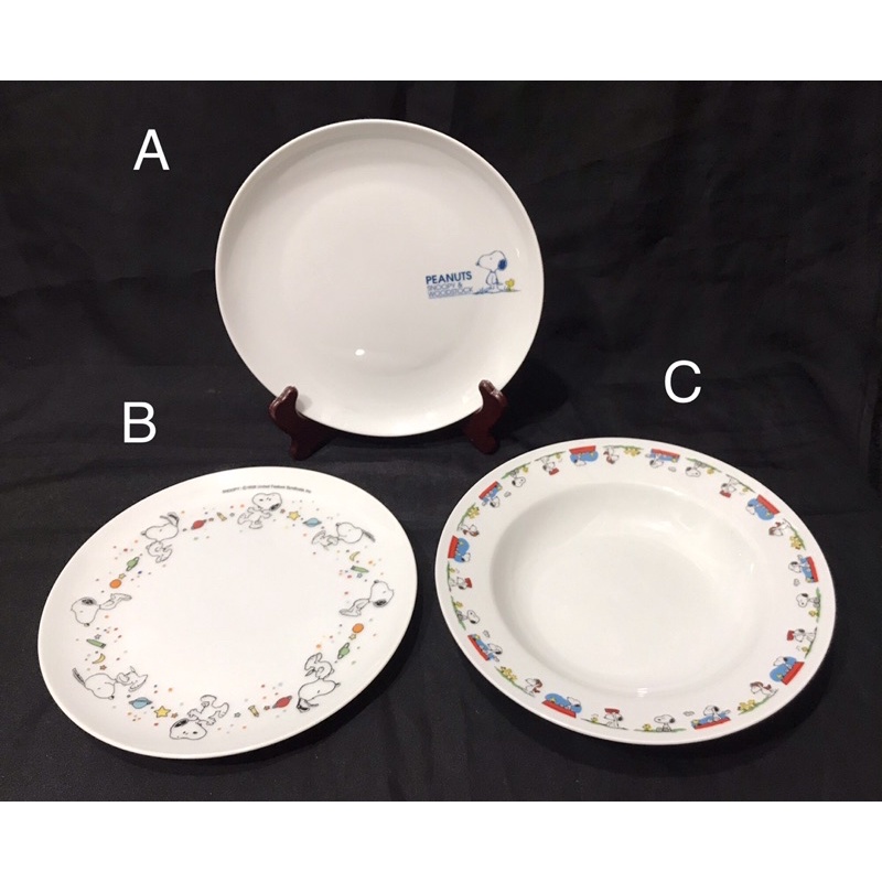 Snoopy plates & bowl | Shopee Philippines