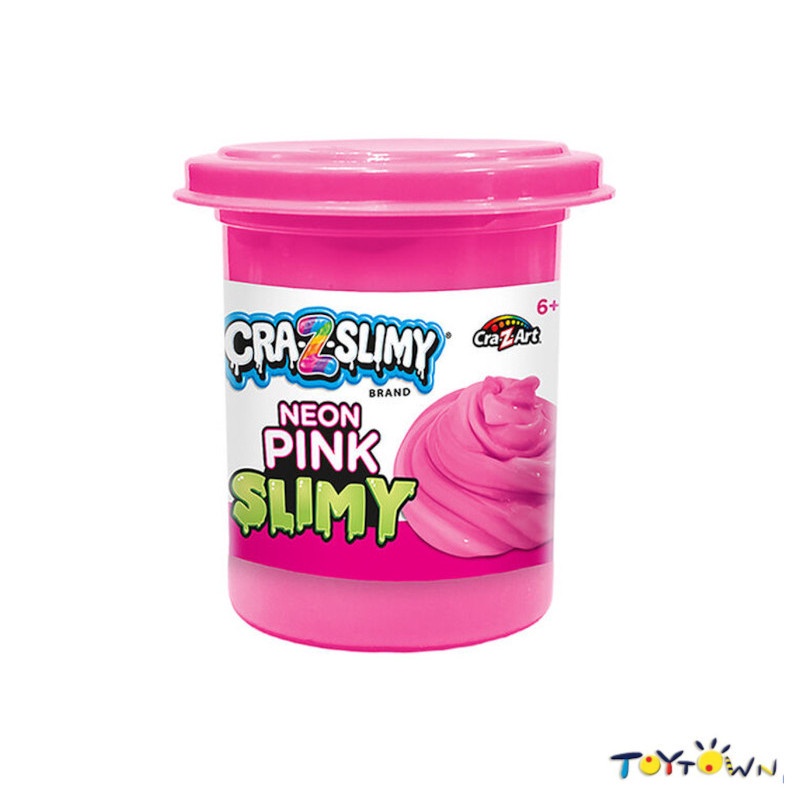 Cra-Z-Slimy - Neon Color Slimy - Neon Pink | Shopee Philippines