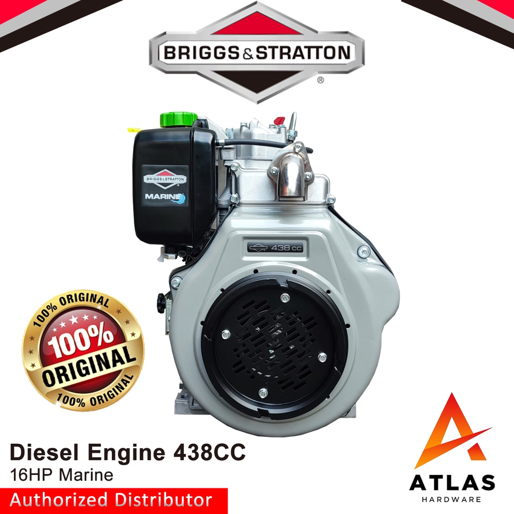 Briggs & Stratton Diesel Engine 438CC 16Hp Marine High Speed (ORIGINAL ...