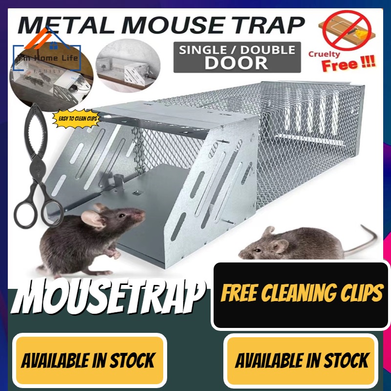 Mouse trap Large mouse reusable continuous trap Indoor automatic mouse ...