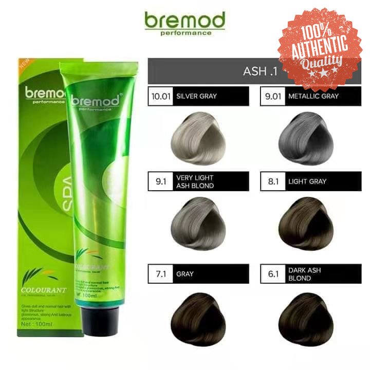 Bremod Hair Color hair Dye ( Ash series , Mocha ,Chocolate Brown, Honey ...