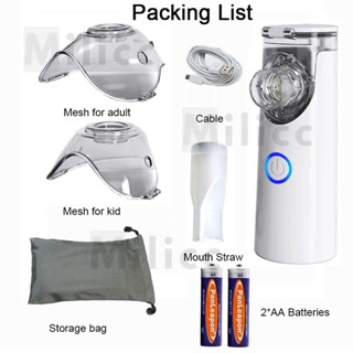 Portable Nebulizer Machine Handheld Rechargeable Nebulizer inhaler For ...