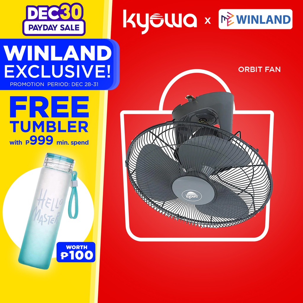 KYOWA by Winland 16inches Ceiling Orbit Fan | Electric Fan KW-6800 ...